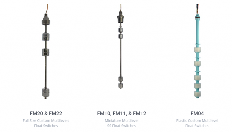 Chemical Processing and Multi Level Float Switches - SMD Fluid Controls